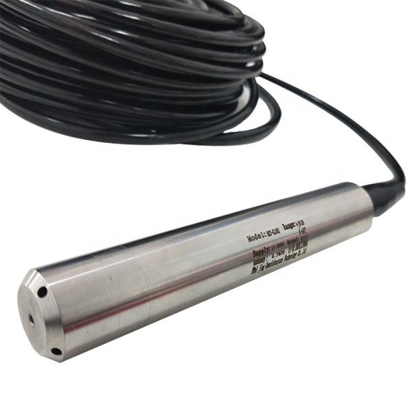 Quality 35M Cable Length Pressure and Temperature Sensor for Tank Monitoring 2 in 1 Underground for sale
