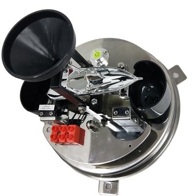 Cina 0.2mm Risoluzione inclinazione del metallo bucket tipping Rain Gauge durevole e accurato in vendita