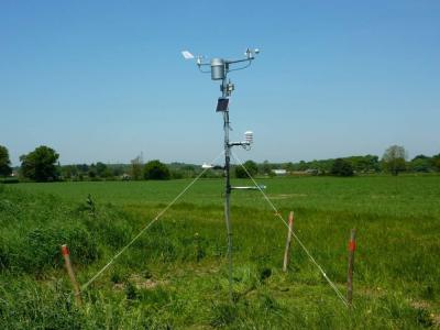 China Direção e velocidade do vento precisos Agricultura Previsão automática Estação meteorológica sem fio à venda