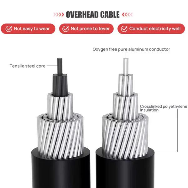 Quality Overhead Insulated Power Cable Aluminium Alloy Cable Overhead Cable for sale
