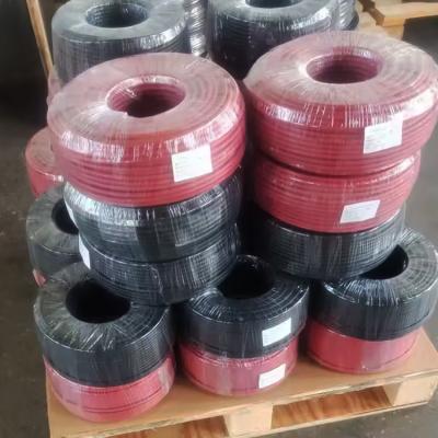 China 4mm2 6mm2 10mm2 Pv1-F Solar Cable Tinned Copper DC PV Wire 1.5kV For Solar Panel System for sale