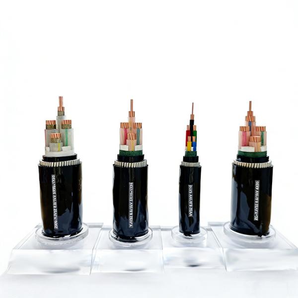 Quality YJV32 XLPE Power Cable 4x185+1x95mm2 4x240+1x120mm2 Pure Copper 0.6KV 1KV for sale