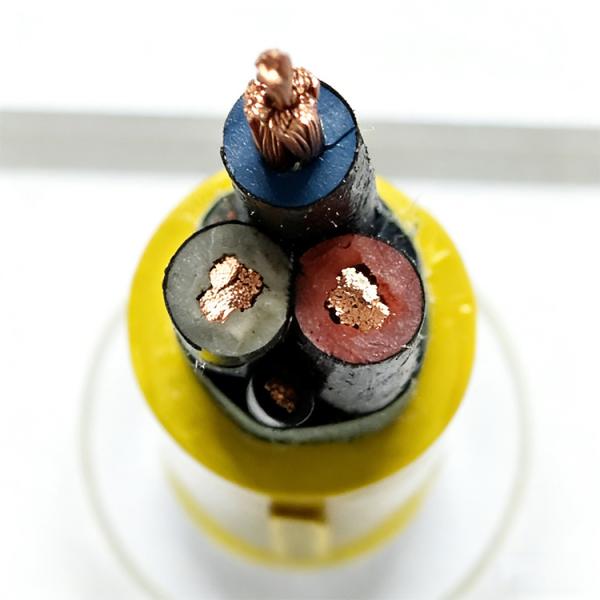 Quality MYP 0.66/1.14kV Underground Mining Cable Flexible Copper Rubber Insulated Power Cable for sale