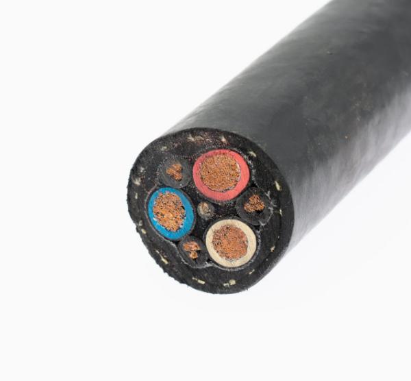 Quality IP67 Mining Cable Underground Coal Cutter Power Cable Rubber Sheathed Armored for sale