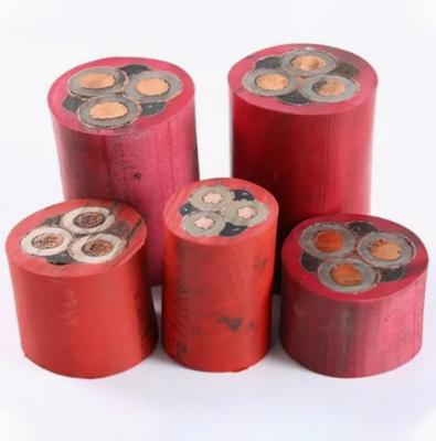 China 4 Core Mining Cable Rubber Sheathed Flexible Power Cable For Underground Coal Mining Equipment for sale