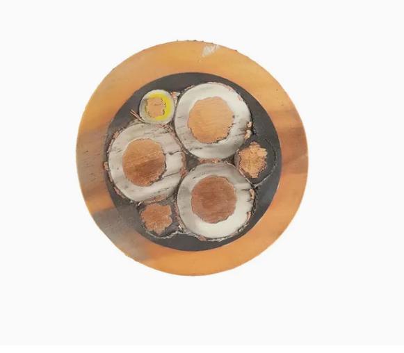 Quality 4 Core Mining Cable Rubber Sheathed Flexible Power Cable For Underground Coal for sale