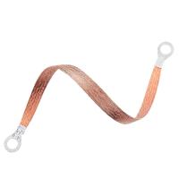 China Braid Flexible Copper Grounding Straps For Switchgear Transformer And Generator for sale