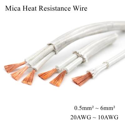 China High Temperature Cable Mica For Extreme Heat Fire Resistant Electrical Wiring for sale