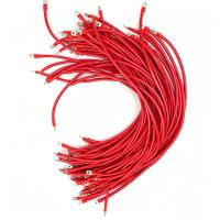 China Custom Battery Cable 12V-48V Copper Wire With SC Ring Terminals for sale