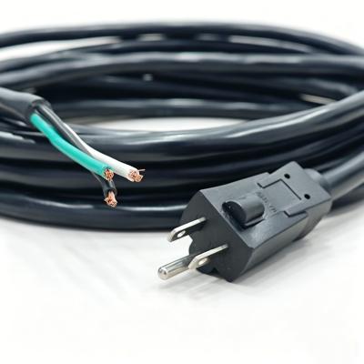 China Custom Assembly High Quality Soow Cable Stripped End Power Extension Cord for sale
