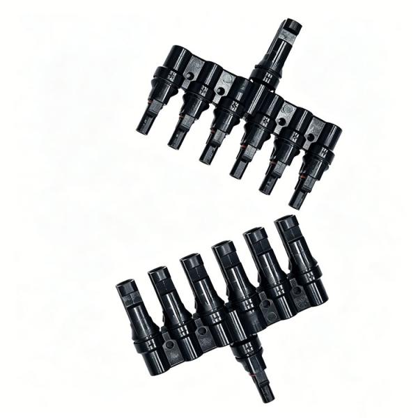 Quality IP67 Waterproof 4 In 1 Type T5 Solar Panel Connector Male Female 30A Current for sale