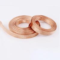 China Flexible Copper Braid Strap High Current Electrical Bonding Cable For Power Equipment for sale