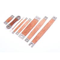 China Flexible Copper Braid Strap High Current Electrical Bonding Cable For Power Equipment for sale