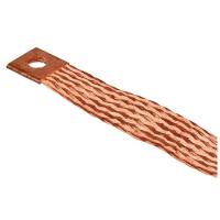 China Copper Braid Flexible Grounding Strap For Battery And Power Systems for sale