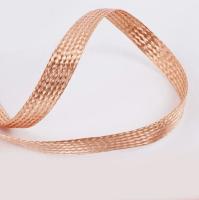 China Copper Braid Flexible Grounding Strap For Battery And Power Systems for sale