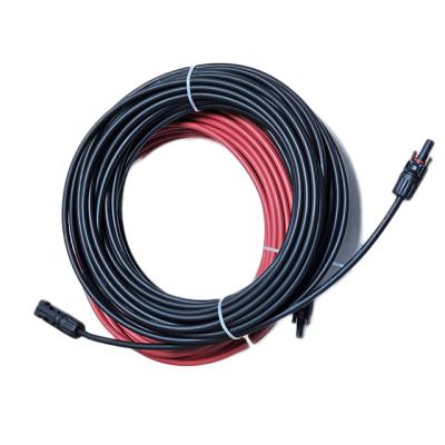 China Solar Panel Extension Cable Waterproof Male Female Connectors For Home Solar Systems for sale