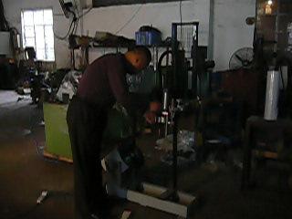China Welding Positioner Machinery(have torch shelf) for sale