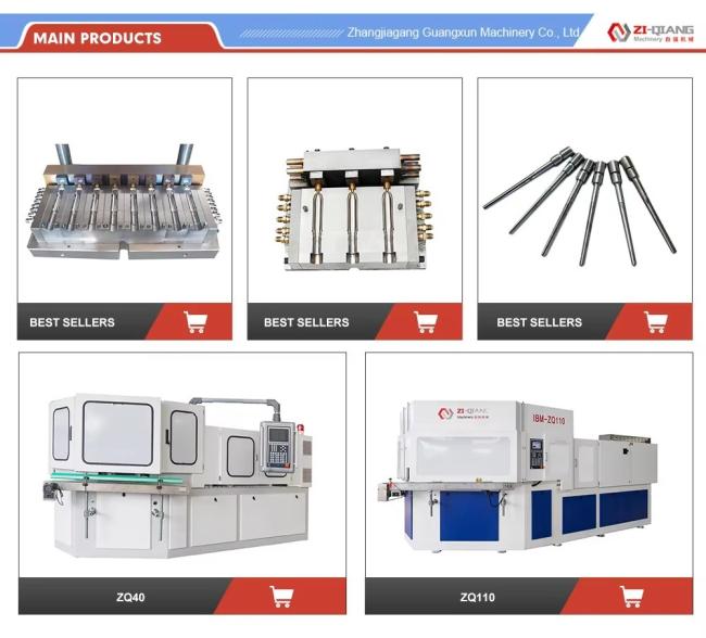 ZQ40 Automatic 600ML PE Bottle Injection Blow Molding Machine
