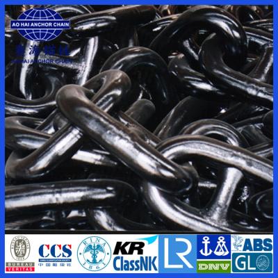 China Open Link Anchor Chain-Aohai Marine China Largest Manufacturer with IACS and Military Certification for sale