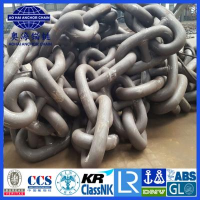 China Anchor Chain Factory-Aohai Marine China Largest Manufacturer with IACS and Military Certification for sale
