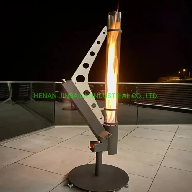 Outdoor Firepits Wood Fired Burning Pellet Grill Fire Pit