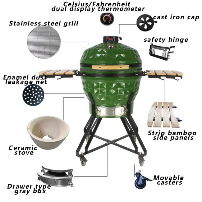24-Inch Ceramic Grill