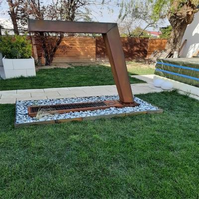 China Home Decoration Corten Steel Waterfall Fountain*1800mm Customized for sale