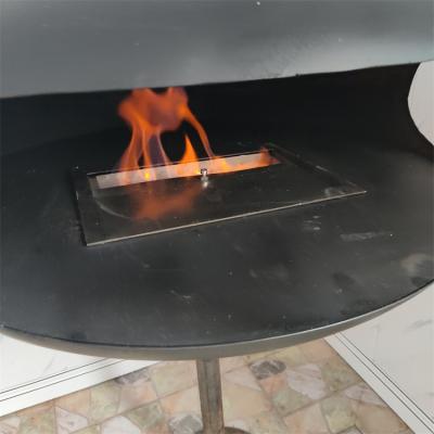 Cina 2 mm 3 mm Fuoco di etanolo Fuoco interno Rotondo Libero Fuoco decorativo 800 mm in vendita