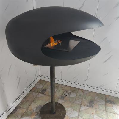 Cina 2 mm 3 mm Fuoco di etanolo Fuoco interno Rotondo Libero Fuoco decorativo 800 mm in vendita