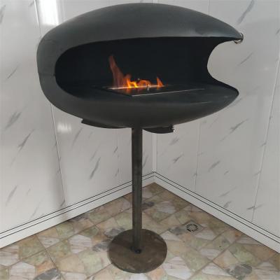 Cina 2 mm 3 mm Fuoco di etanolo Fuoco interno Rotondo Libero Fuoco decorativo 800 mm in vendita