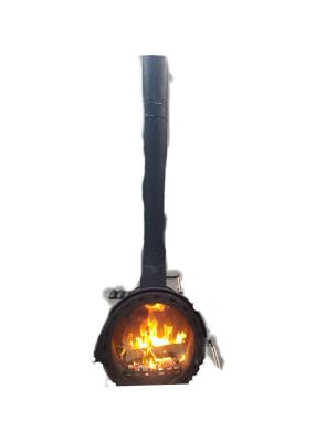 Cina 90cm 100cm Ceiling Suspended Fireplace Log Burners Rust Resistance in vendita
