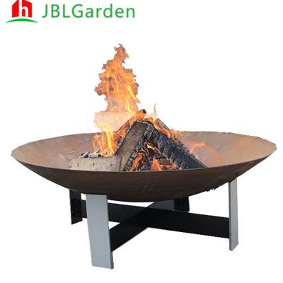 China Weathering Proof  Backyard BBQ Fire Pit Outdoor Steel Campfire  2mm 3mm for sale