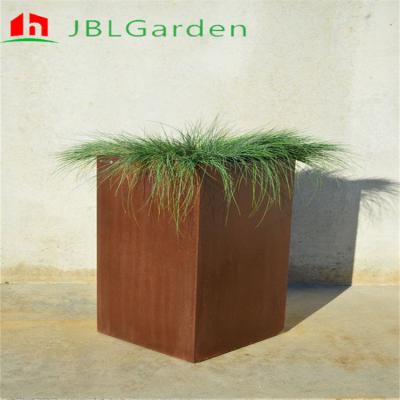 Κίνα Εξωτερικός Κήπος Κηπουρική Κούπα Custom Corten Steel Planters 1500*500*600mm Υψηλή αντοχή προς πώληση