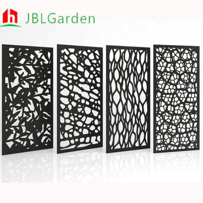 Cina Customizable Metal Decorative Panels Corten Steel Privacy Screens Weather Proof in vendita