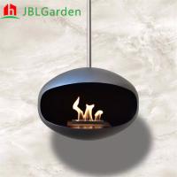 China Cocoon Hanging Bioethanol Fireplace Real Flame Ethanol Burner for sale