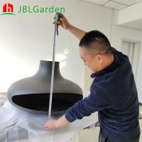 China Cocoon Hanging Bioethanol Fireplace Real Flame Ethanol Burner for sale