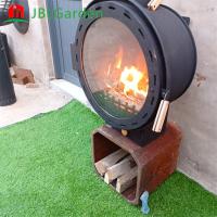 China Indoor Suspended Bio Ethanol Hanging Fireplace Black for sale