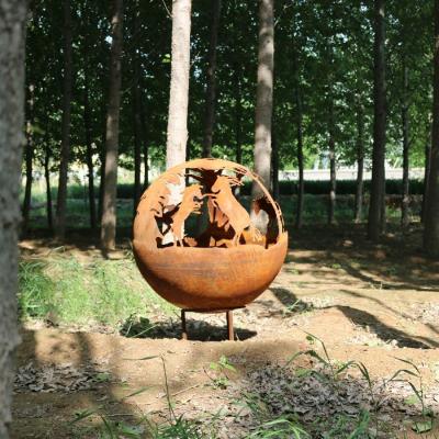 Cina Spessore di 6 mm Gran fossa di fuoco di corten personalizzabile in vendita