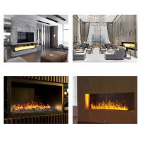 China Home Decorative Steam Electric Fireplace Modern Remote Control 3d Atomization for sale