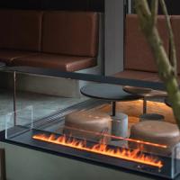 China 3D Atomization LED Electric Fireplace Simulation Flame Water Vapor Fireplace for sale