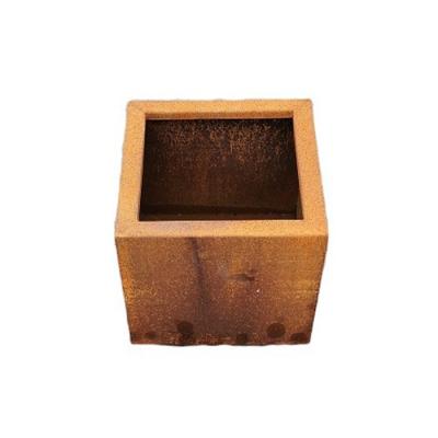 China Corten Steel Plant Boxes Long Lasting Durability And Environmentally Friendly Design for sale