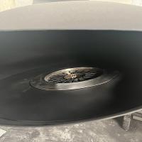 China Manual Ignition Type Wall Hanging Fireplace Round Shape Custom for sale