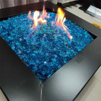China Outdoor Rectangular Wood Burning Fire Pit  400mm for sale