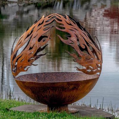 Китай 59,1 сталь Firepits ямы ISO9001 Corten огня сферы металла дюйма продается