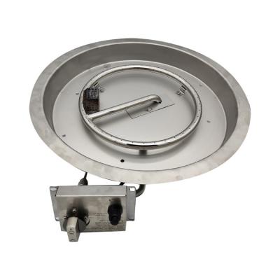 Cina Fuoco Pit Burner Pan di Pit Tray 48cm del fuoco di acciaio inossidabile ISO9001 in vendita