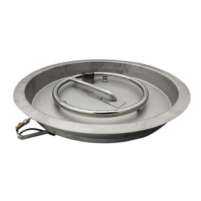 Cina Fuoco Pit Burner Pan di Pit Tray 48cm del fuoco di acciaio inossidabile ISO9001 in vendita