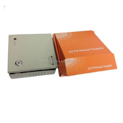 China 12V DC 3A 4CH CCTV Camera Power Supply Box with Customizable Output Channels for sale