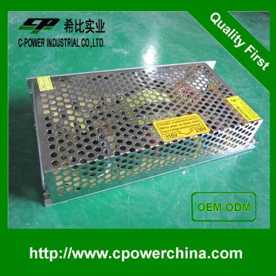 中国 12V DC 10A 120w CCTV カメラのSwitching 電源 LED出力周波数50/60Hz 販売のため