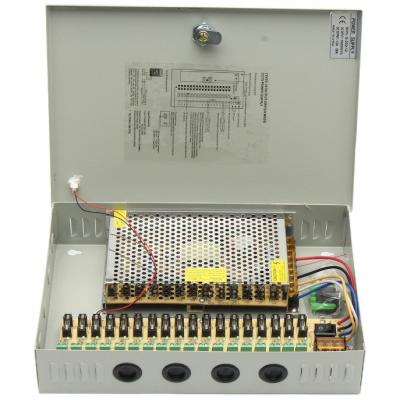 Cina 12V 20A DC 18CH Box di alimentazione per l'uscita di sorveglianza da telecamera di sicurezza CCTV in vendita