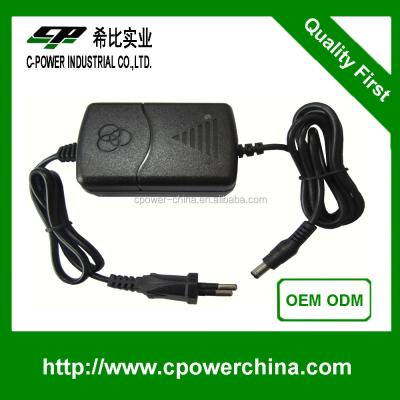 중국 12V 1.2A 12W AC DC 전원 어댑터 1200ma 출력 전류와 CE 인증 판매용